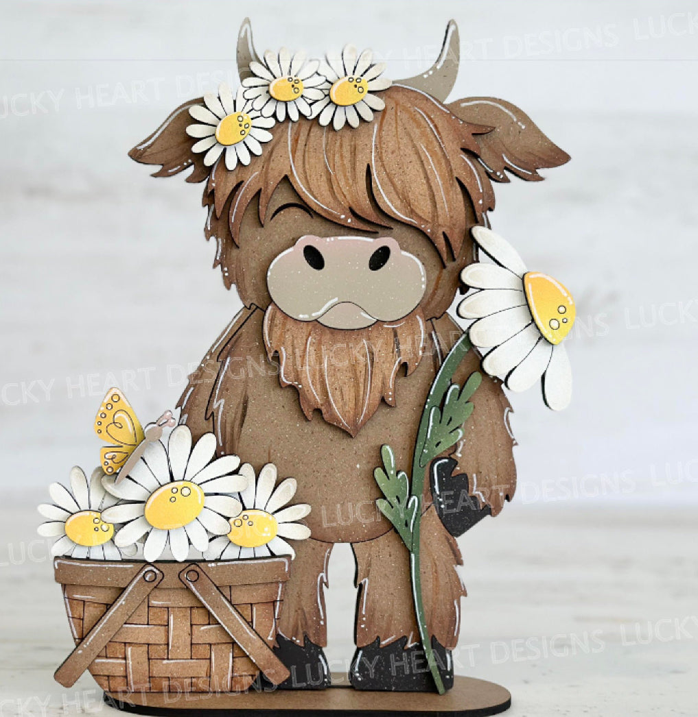 Highland Cow – Brown Eyed Girls Crafting
