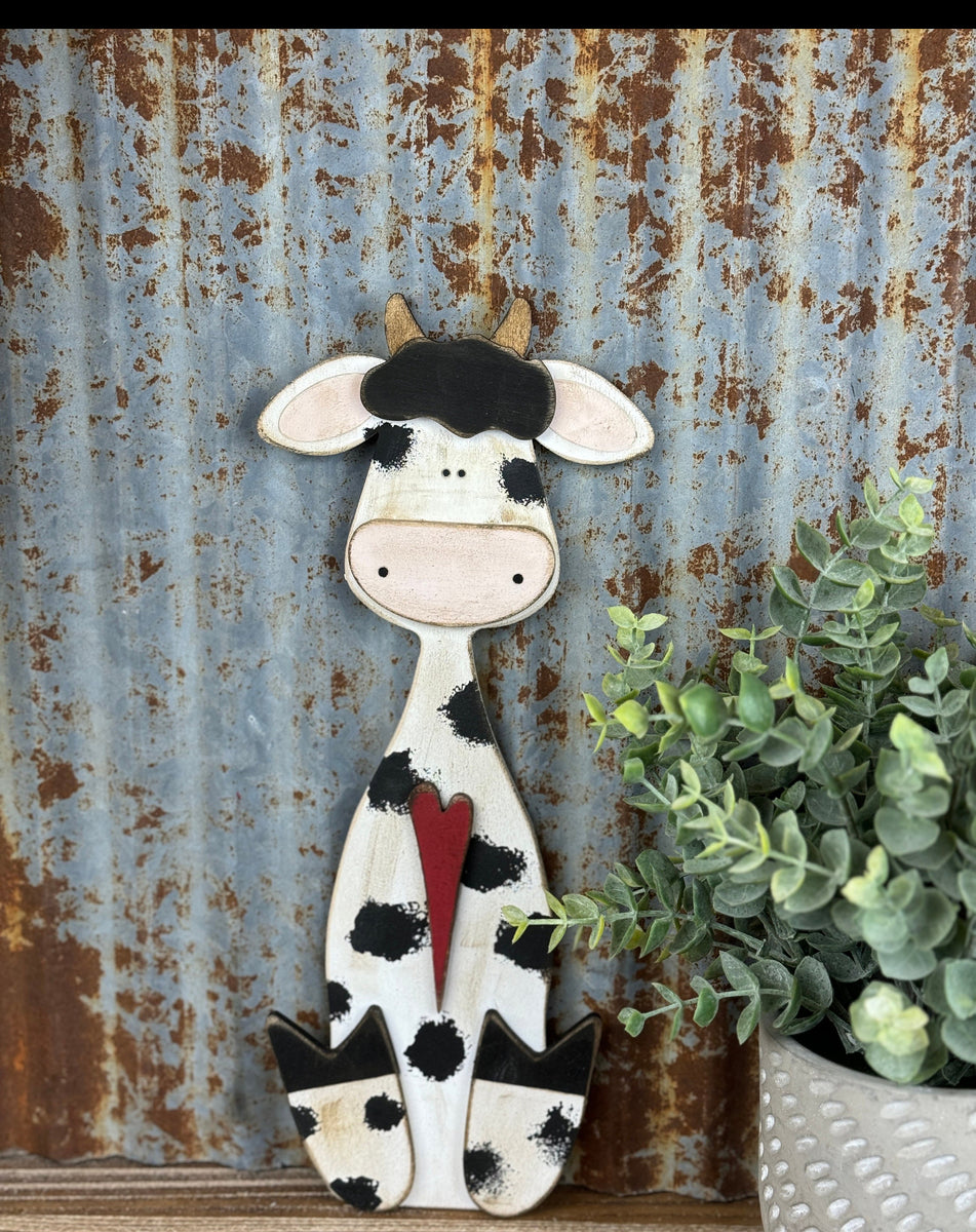 Prim cow – Brown Eyed Girls Crafting