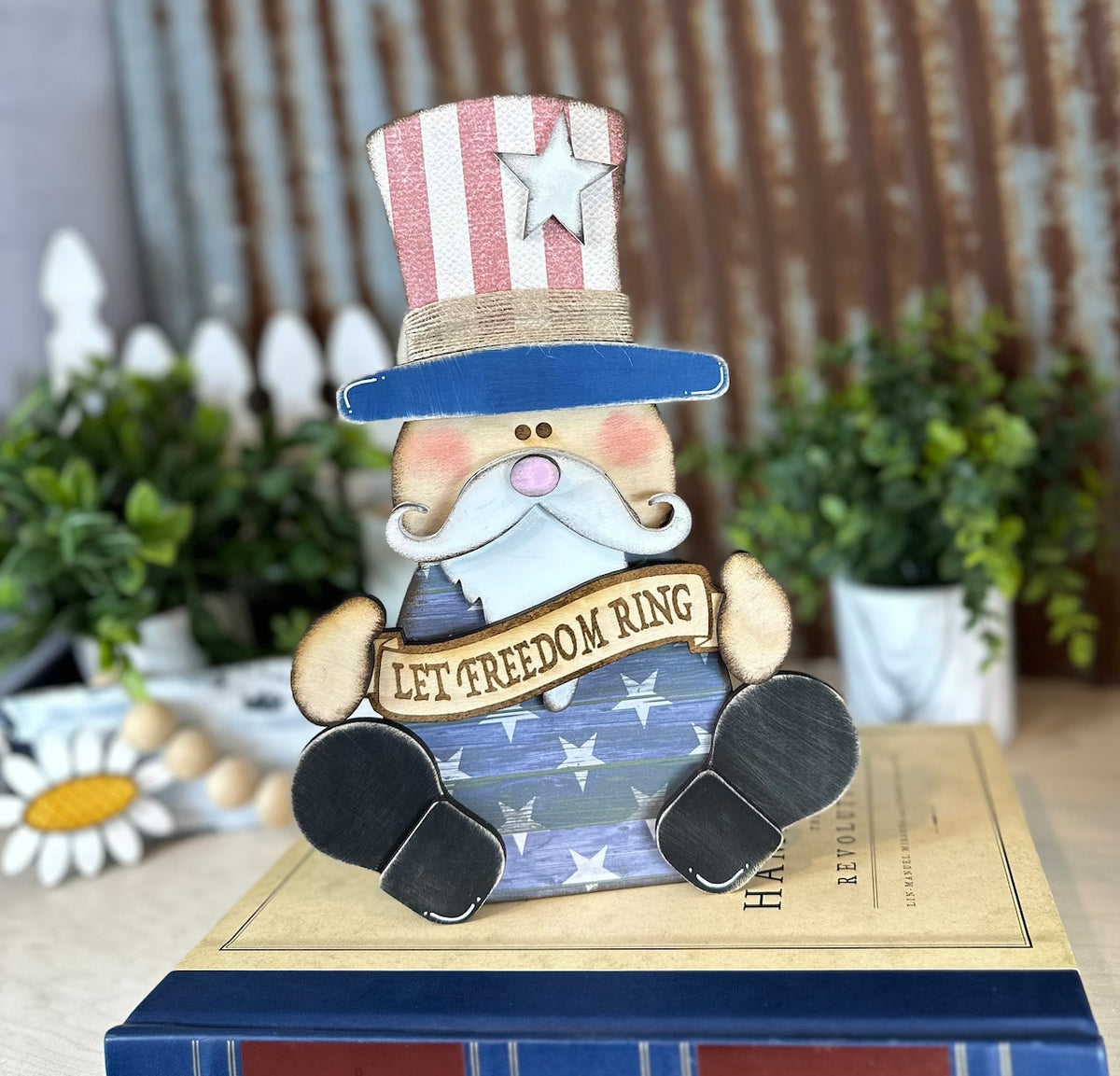 Uncle Sam shelf sitter – Brown Eyed Girls Crafting