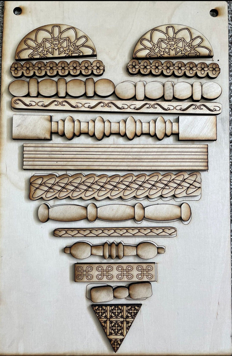 Spindle Heart – Brown Eyed Girls Crafting