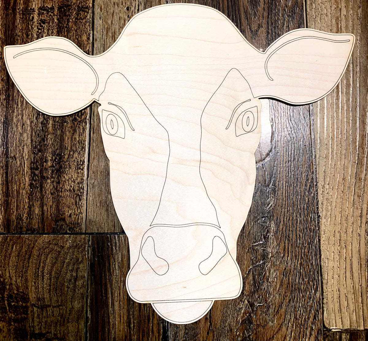 Cow head – Brown Eyed Girls Crafting